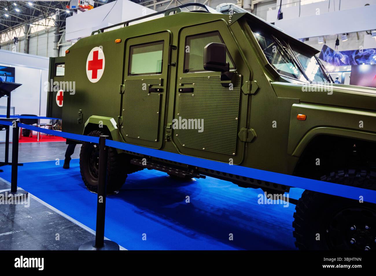 Olive Armored Medical Evacuation Vehicle Displayed at Exhibition ...
