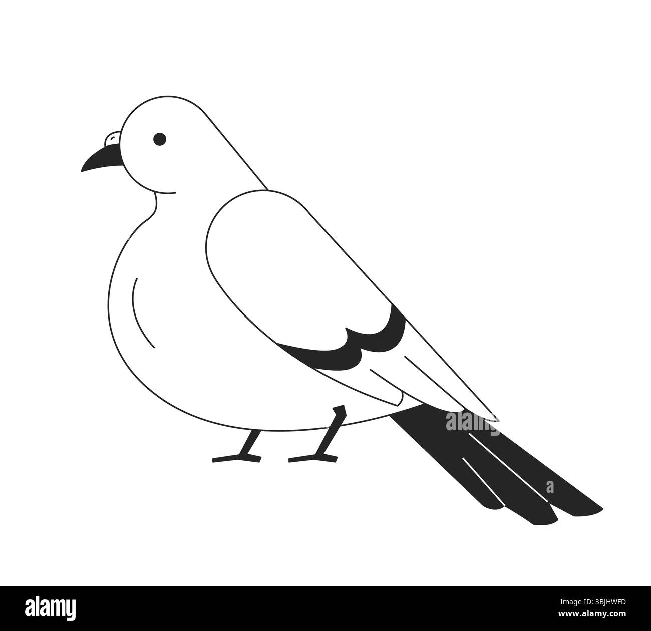 Rooftop pigeon Cut Out Stock Images & Pictures - Alamy