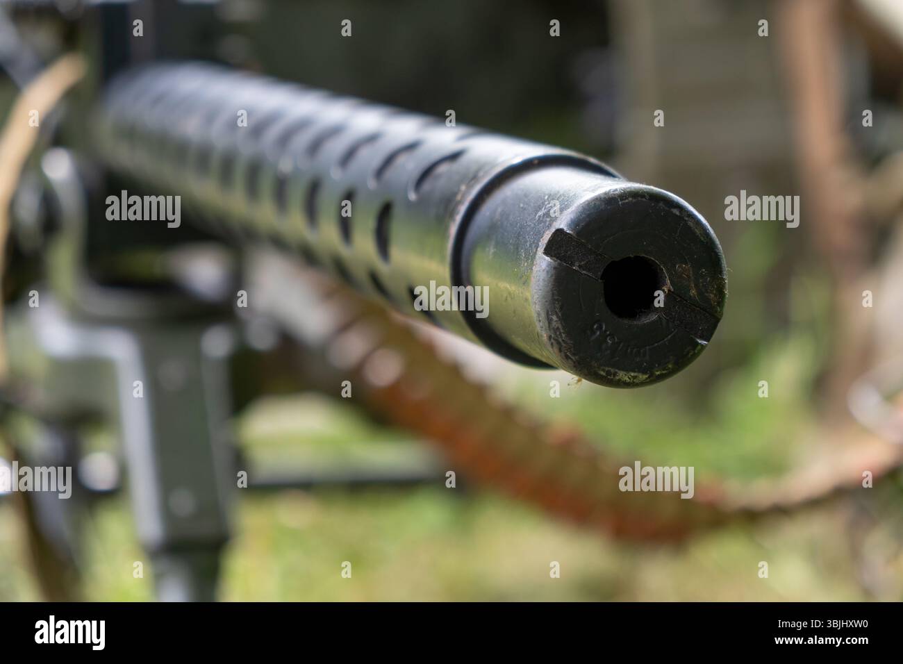 a close up of WW2 30 caliber machine gun Stock Photo - Alamy