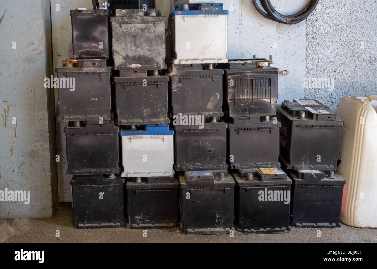 Damaged car battery box hi-res stock photography and images - Alamy