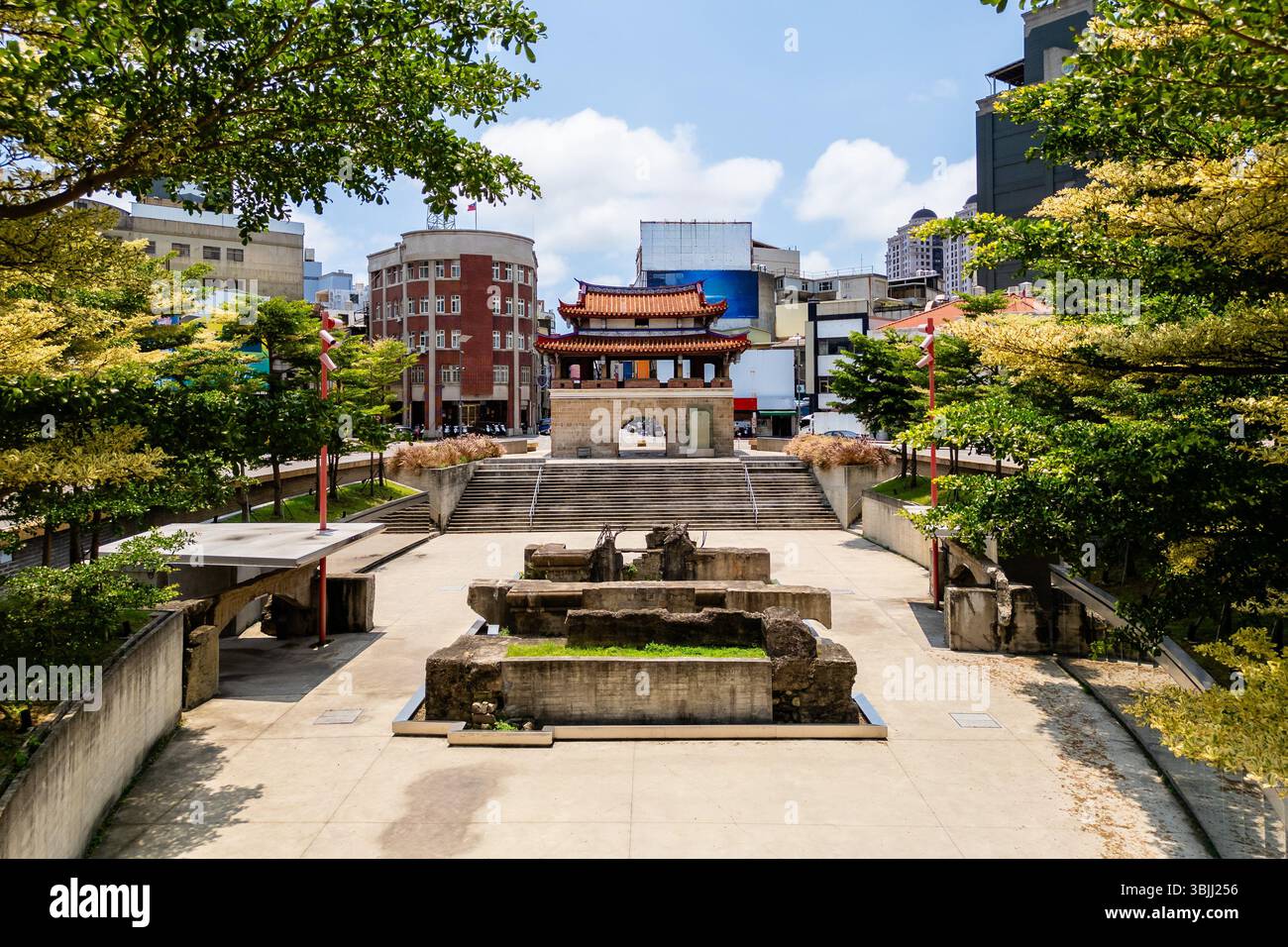 Aerial view iconic east gate hi-res stock photography and images - Alamy