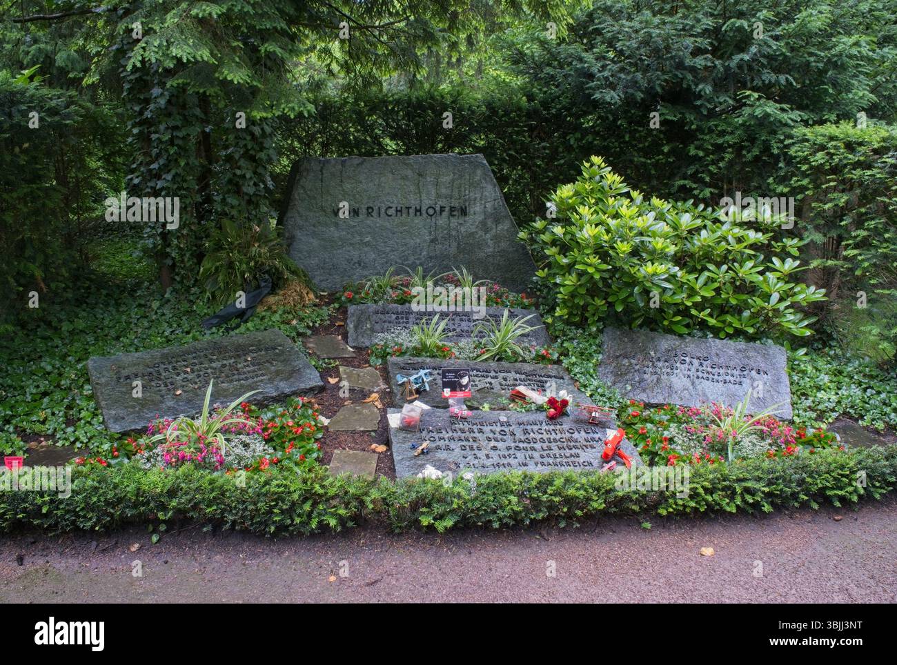 Wiesbaden, Germany - Jun 7, 2025: This is the final resting place of ...
