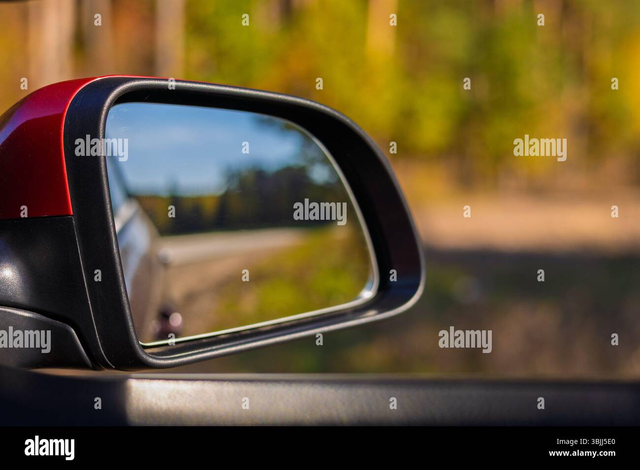 Car driving along long scenic hi-res stock photography and images - Alamy