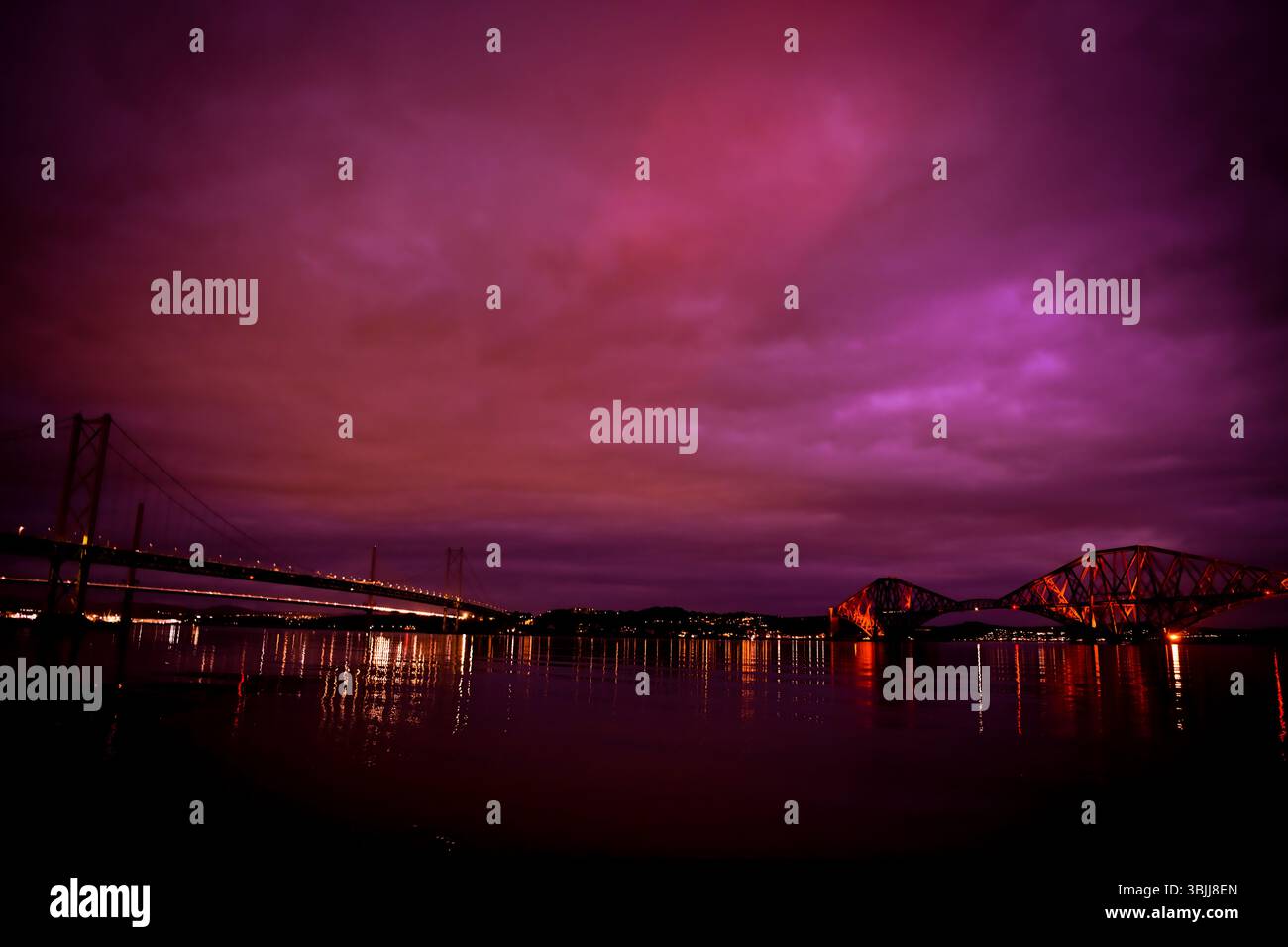 The incredible architecture of Forth Bridge in Scotland Stock Photo - Alamy