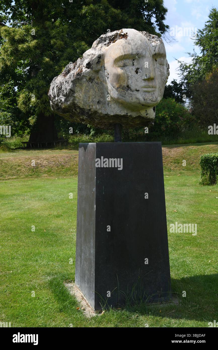 Human head wooden hi-res stock photography and images - Alamy