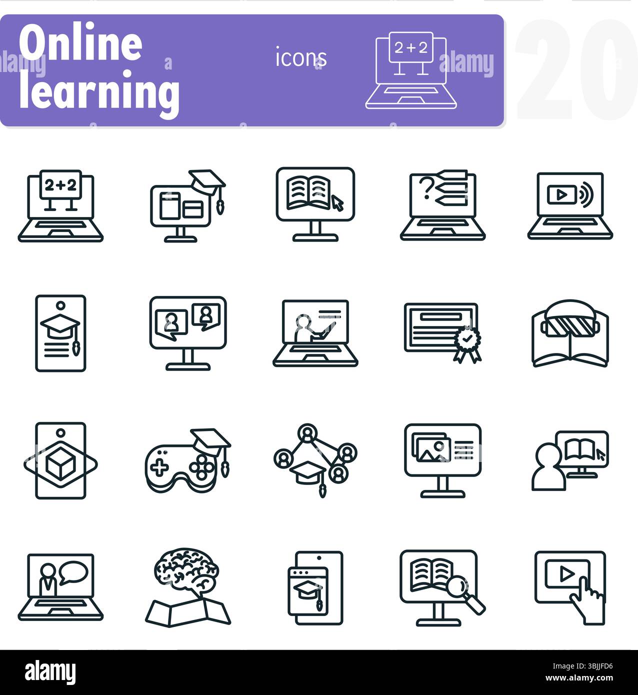 E 20 20 20 Stock Vector Images - Alamy