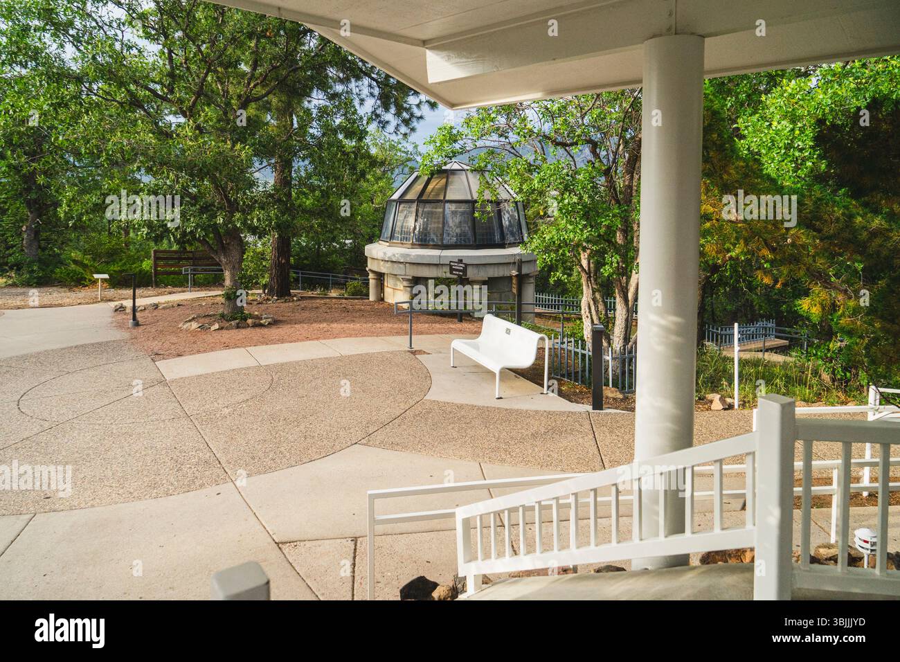Percival Lowell Mausoleum in Flagstaff, AZ Stock Photo - Alamy