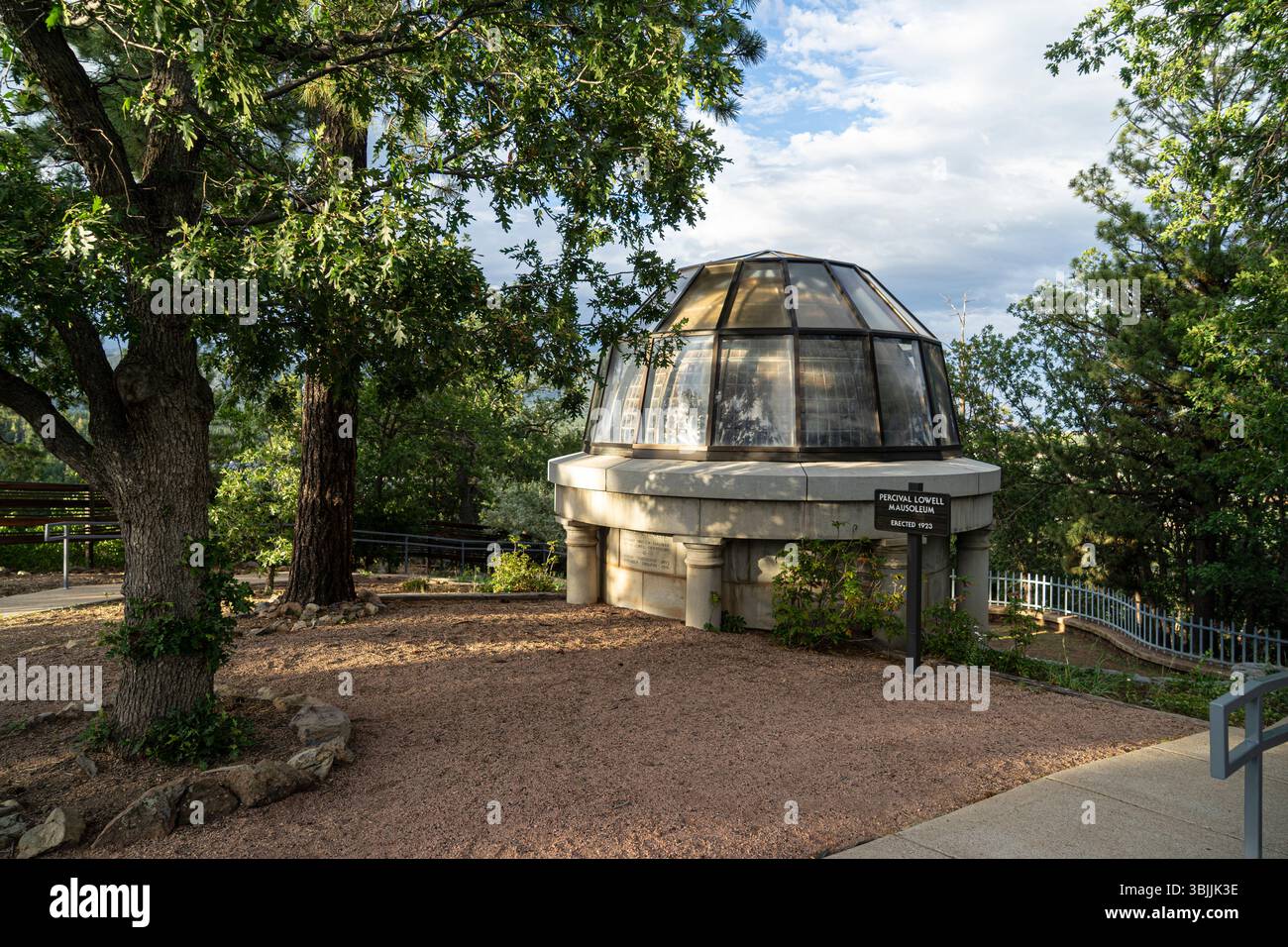 Percival Lowell Mausoleum in Flagstaff, AZ Stock Photo - Alamy