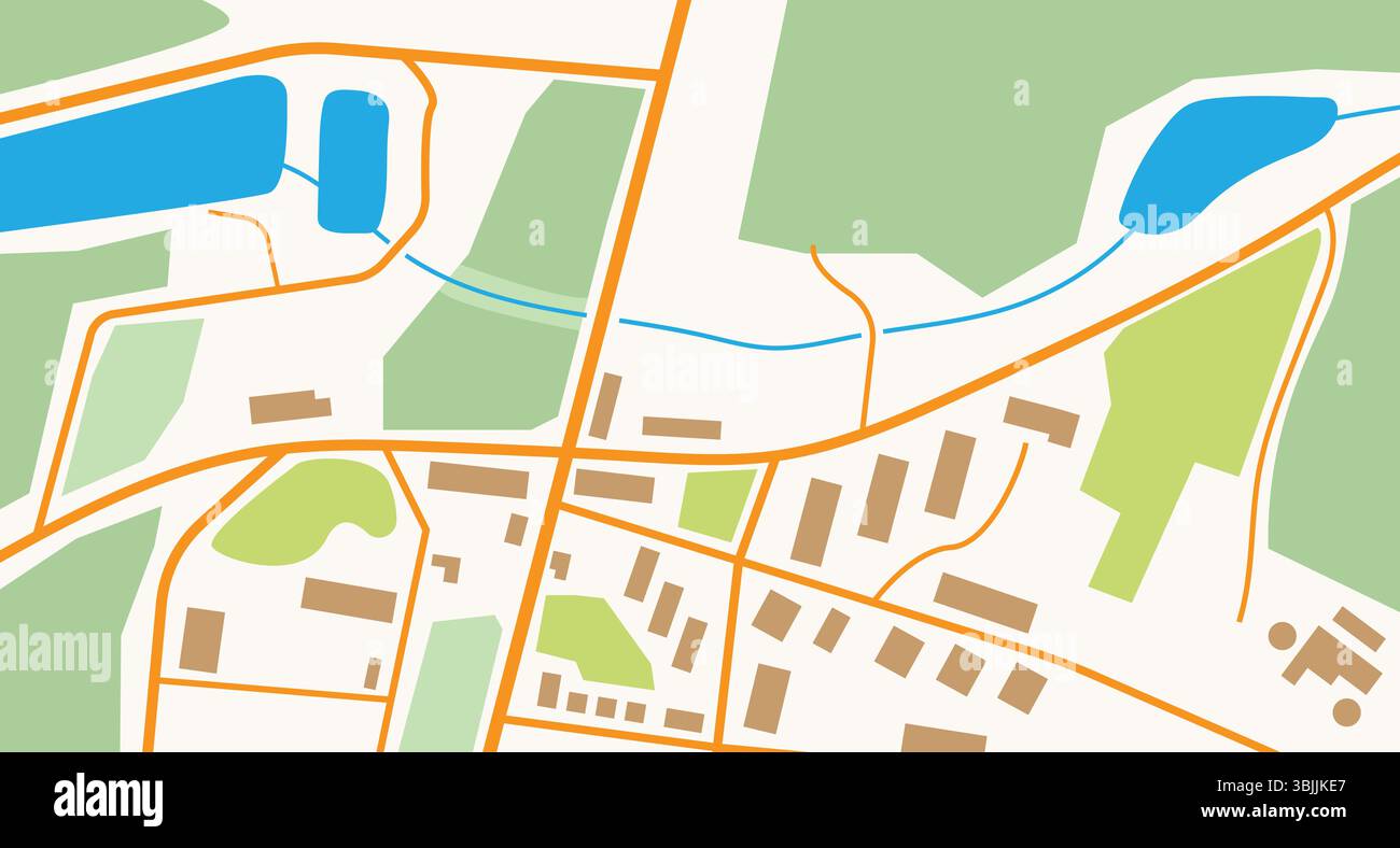 City map image Stock Vector Image & Art - Alamy