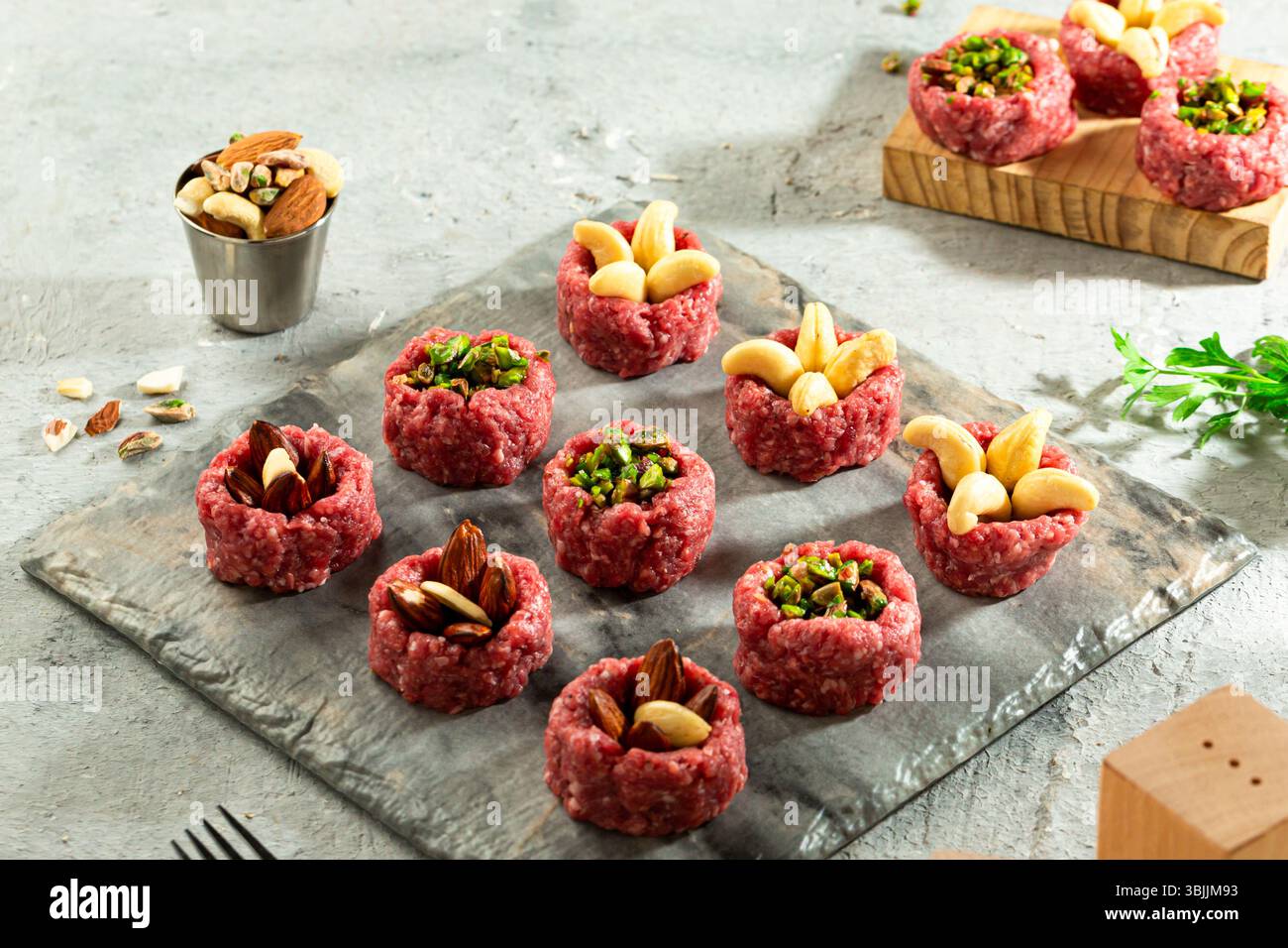 Turkey meat and nuts hi-res stock photography and images - Alamy