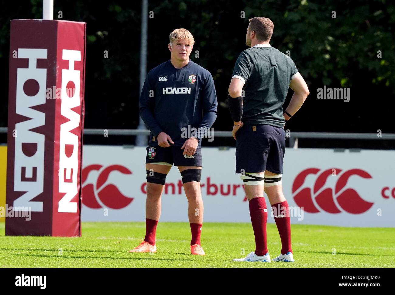 Henry Pollock of the British and Irish Lions during a training session ...