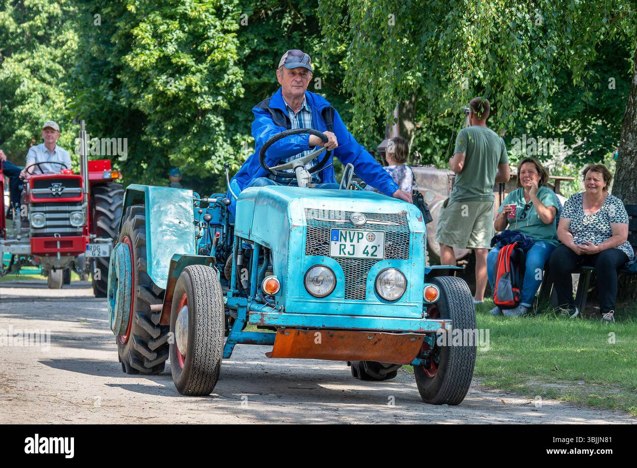 Schleppertag im Freilichtmuseum Klockenhagen - 15.06.2025: Symbolbild ...
