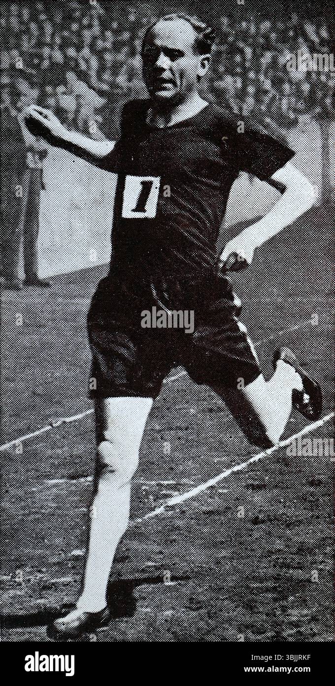 Paavo Johannes Nurmi, who was also known as the Flying Finn. He was the ...