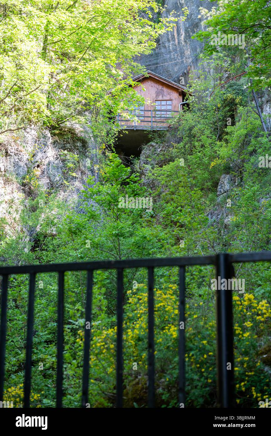 Former house Headquarters Josip Broz Tito in Drvar used in WW2 called ...