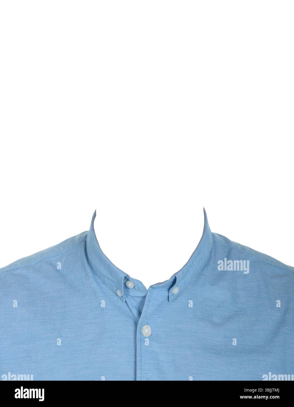 ID face profile costume suit composite data ID photo white background ...