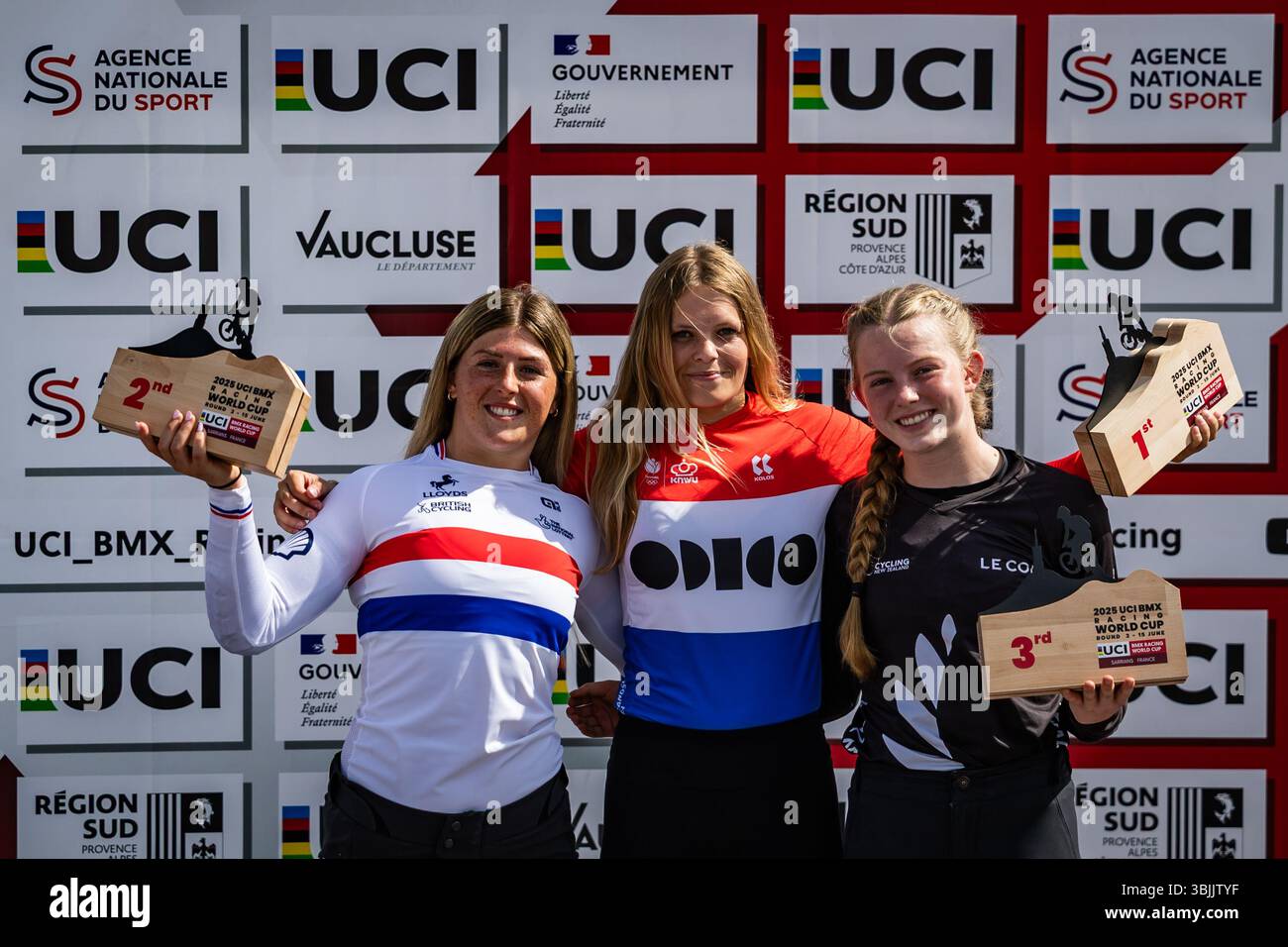 Sarrians, France. 15th June, 2025. SARRIANS, FRANCE - JUNE 15: Michelle ...