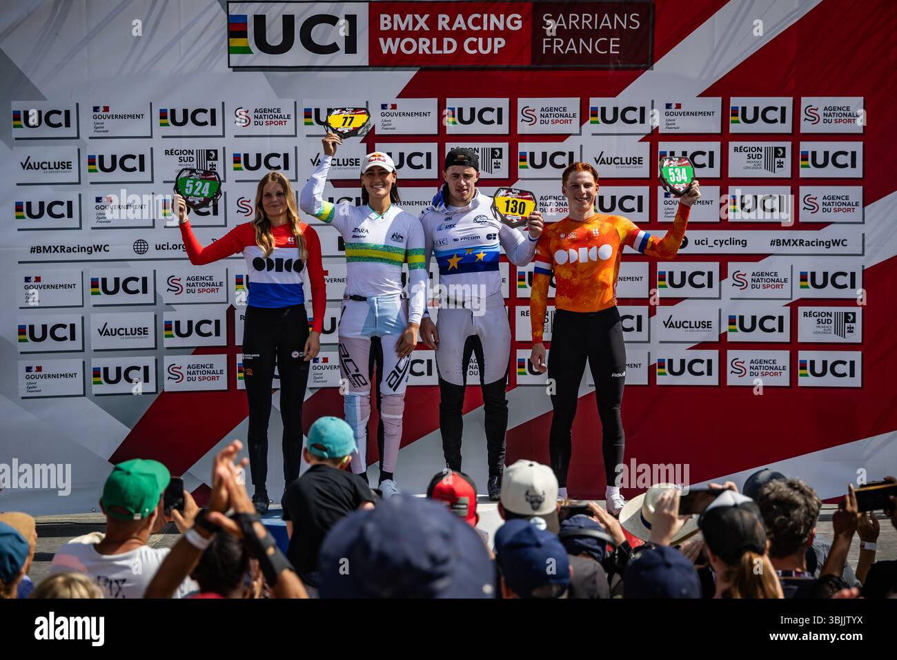 Sarrians, France. 15th June, 2025. SARRIANS, FRANCE - JUNE 15: Arthur ...