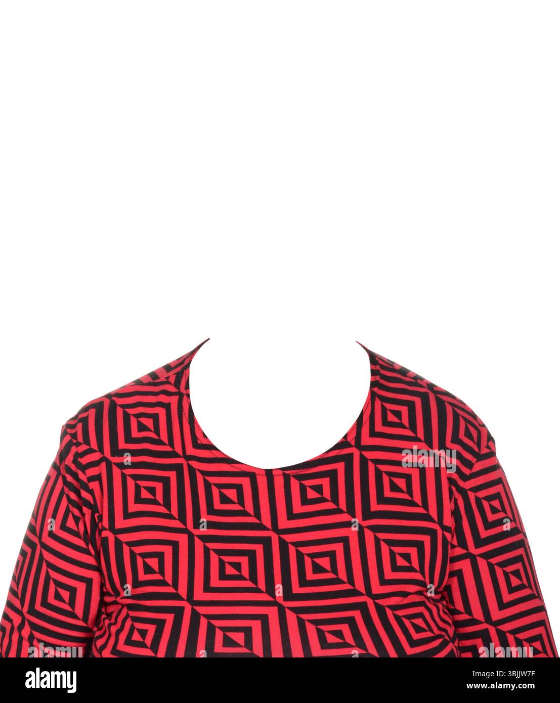 Outfit replacement template for passport photo or other documents ...