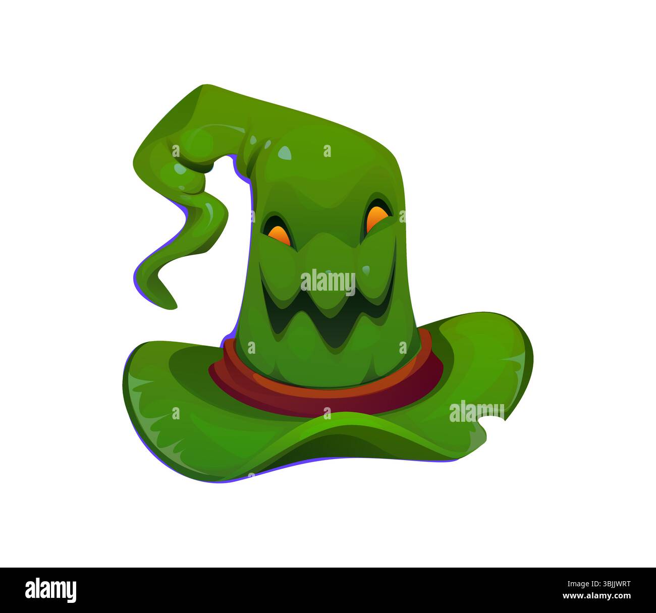 Creepy witch eerie expression Stock Vector Images - Alamy