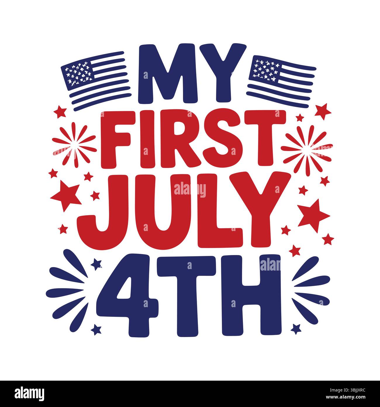 My first july 4th t shirt hi-res stock photography and images - Alamy