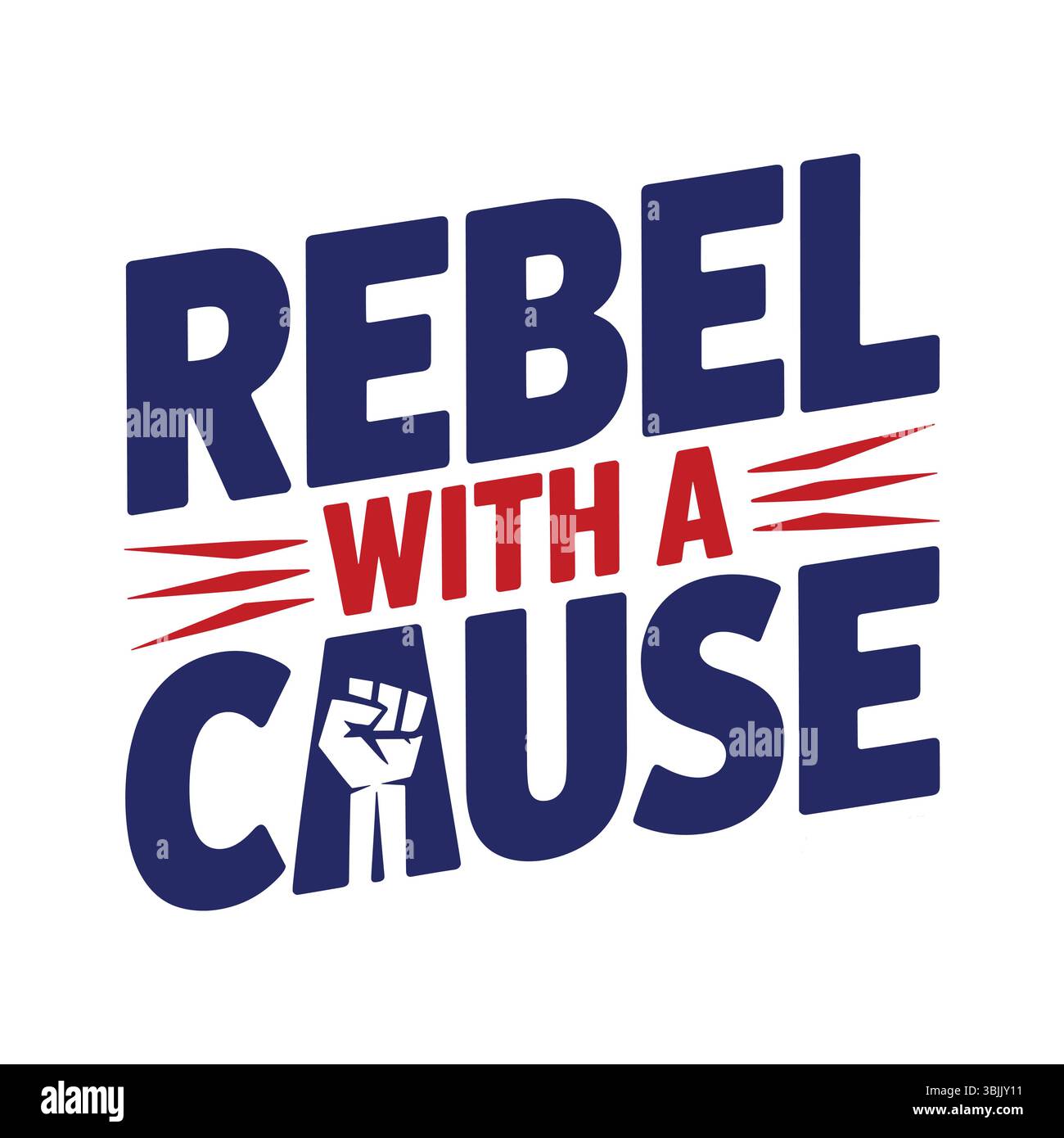 Rebel With a Cause Motivational Freedom T Shirt Design Stock Vector Image & Art - Alamy