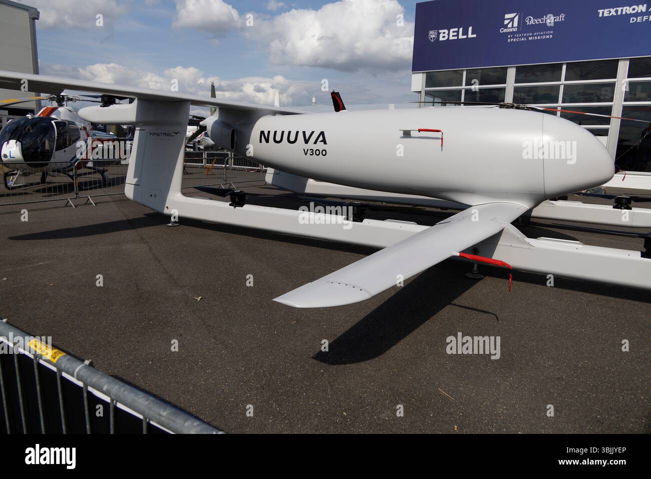 Paris-Le Bourget, France. 15th June, 2025. Pipistrel Nuuva V300, hybrid ...