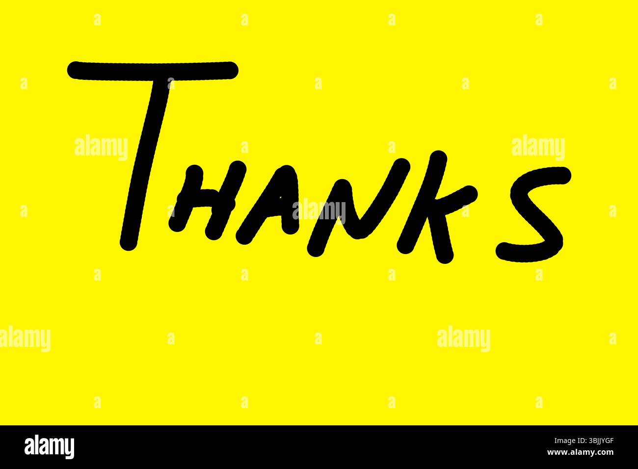 Creative calligraphic thank you template design. Conceptual Thank You ...