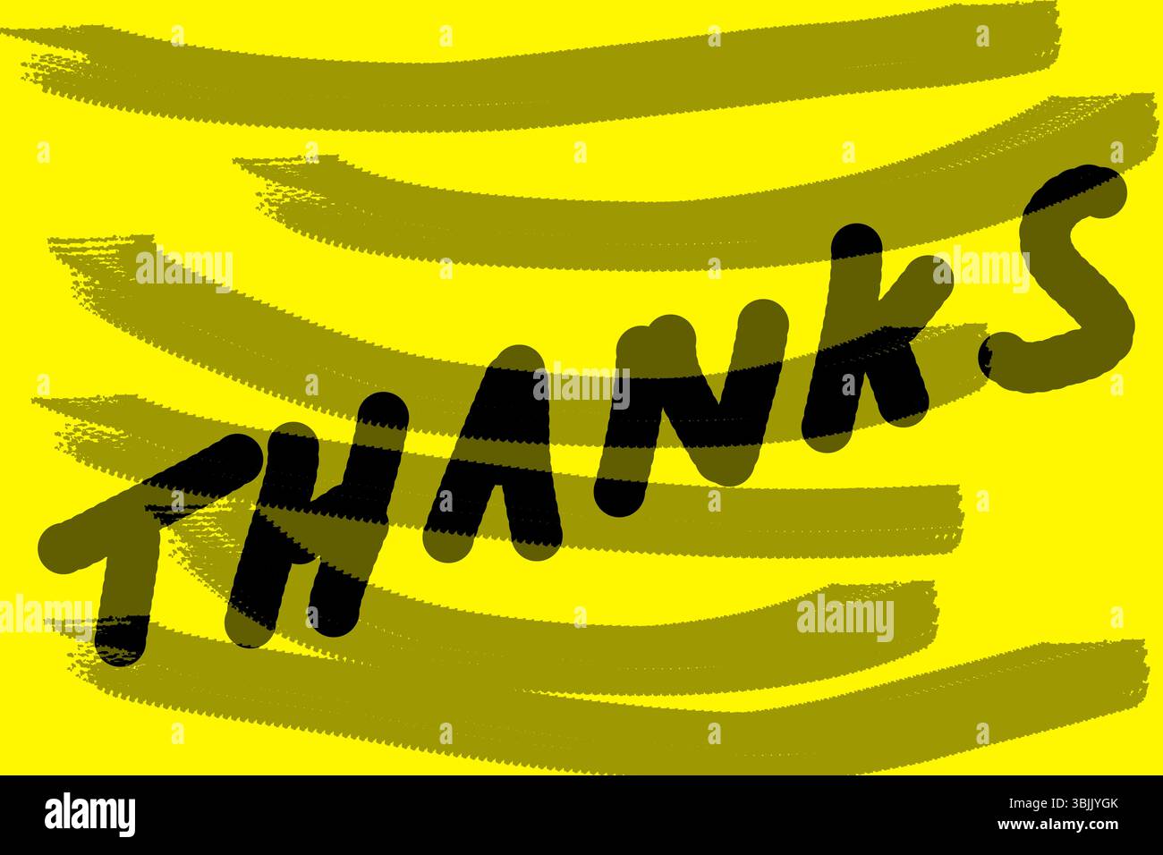 Creative calligraphic thank you template design. Conceptual Thank You ...