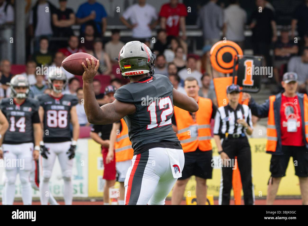 Keegan McCormick 12 QB ELF Week 5, Cologne Centurions vs Panthers ...
