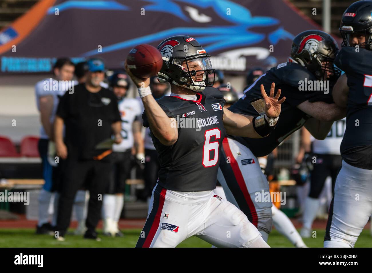 Jan Leuker 6 QB ELF Week 5, Cologne Centurions vs Panthers Wroclaw am ...