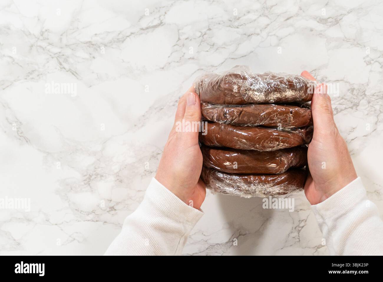 Pale Gingerbread Cookies with Subtle Spice Flavor Stock Photo - Alamy