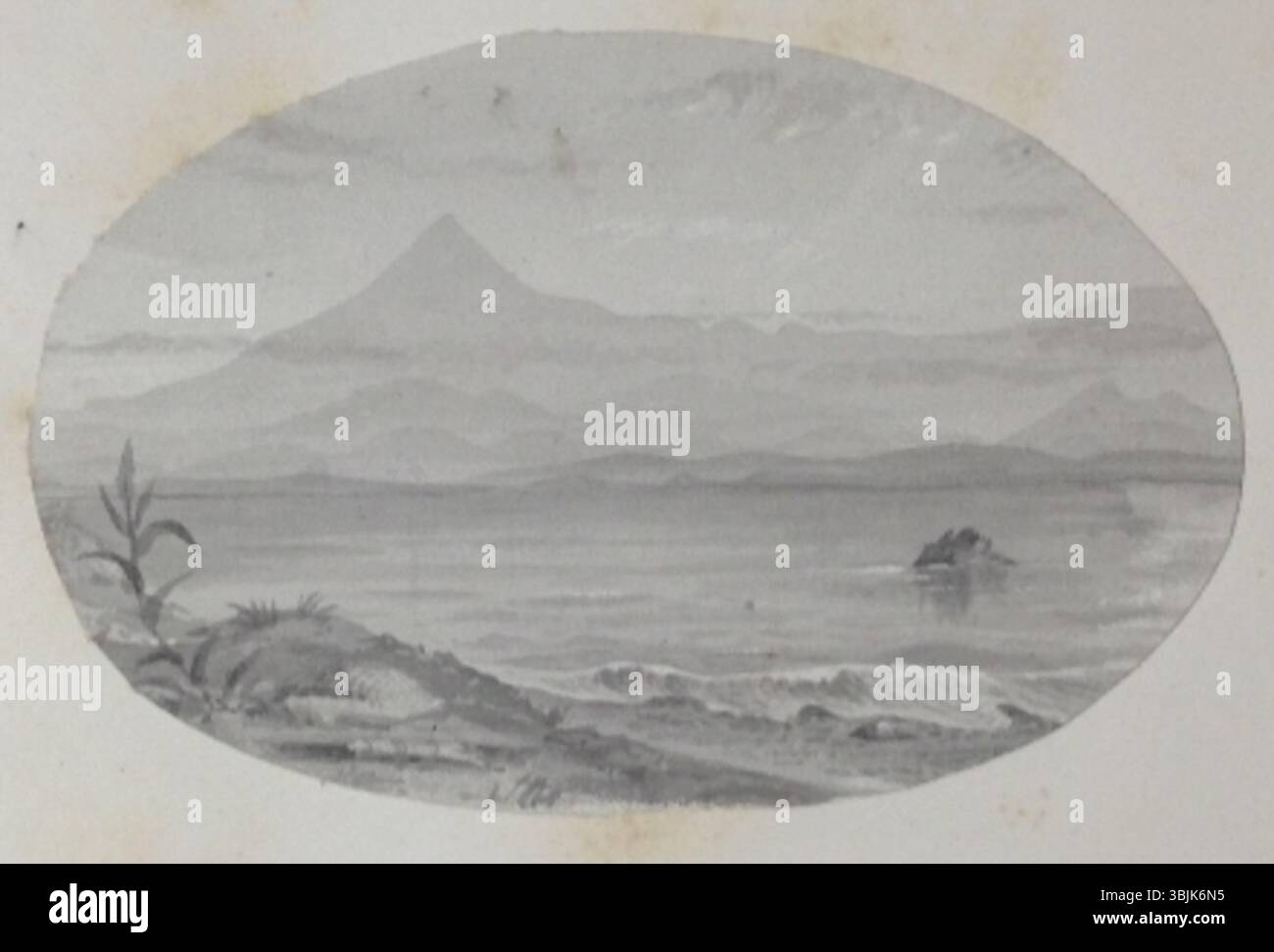 Edward Lawton Moss’s 'View of Ponta de Pico' (19th century) is a ...