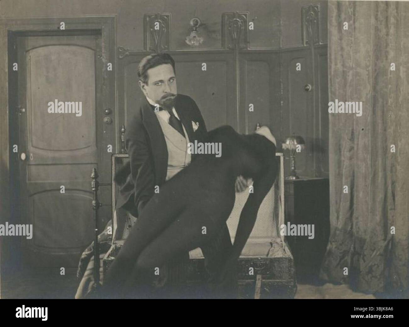 In the 1915 film *Les Vampires*, directed by Louis Feuillade, the ...