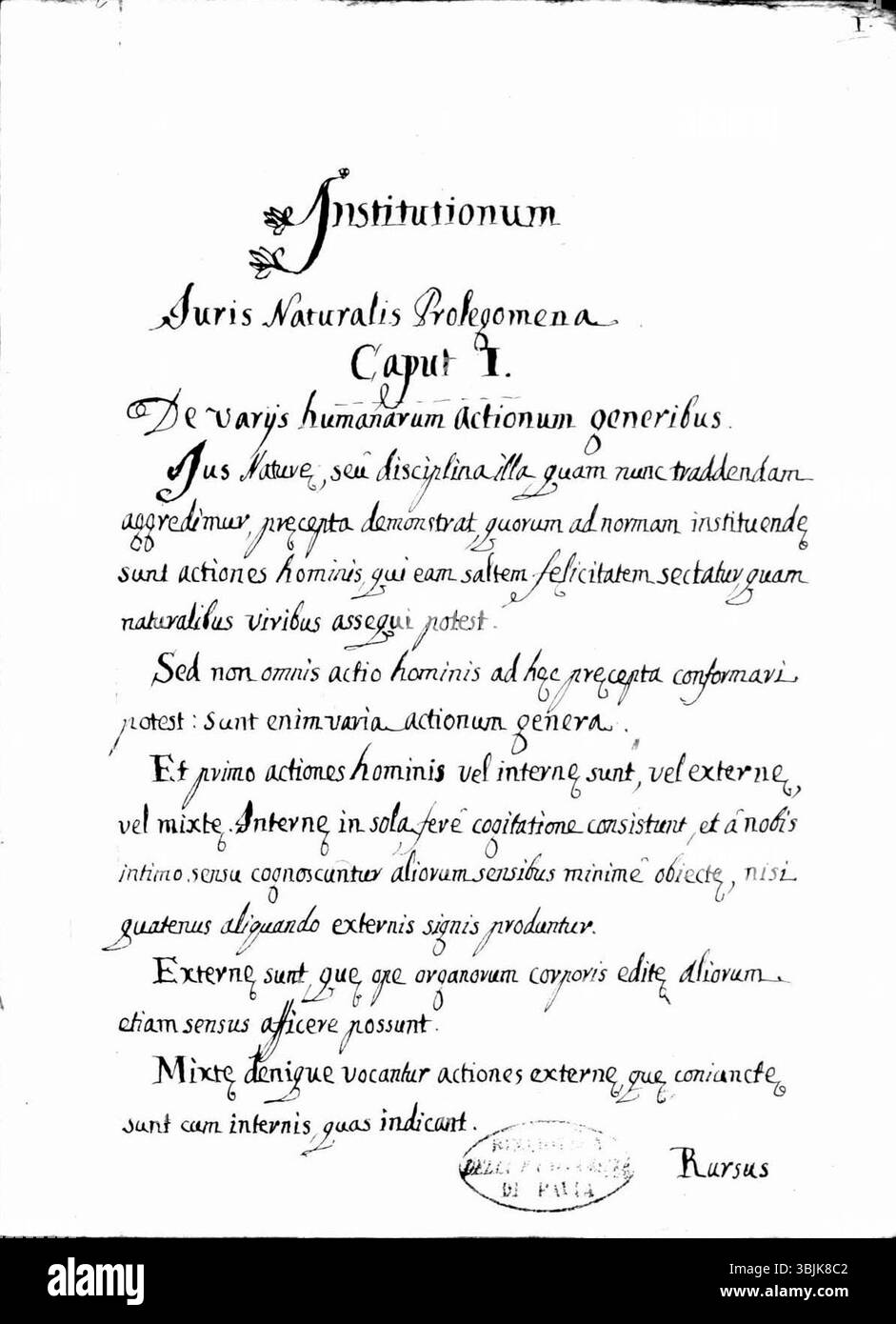 The 18th-century manuscript by Jean Baptiste Noël de Saint Clair is ...