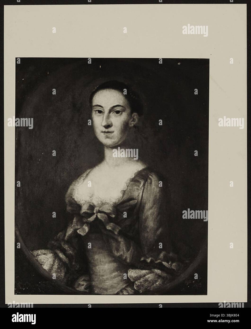 The portrait of Anne Corbin Tayloe Page, painted by John Wollaston the ...