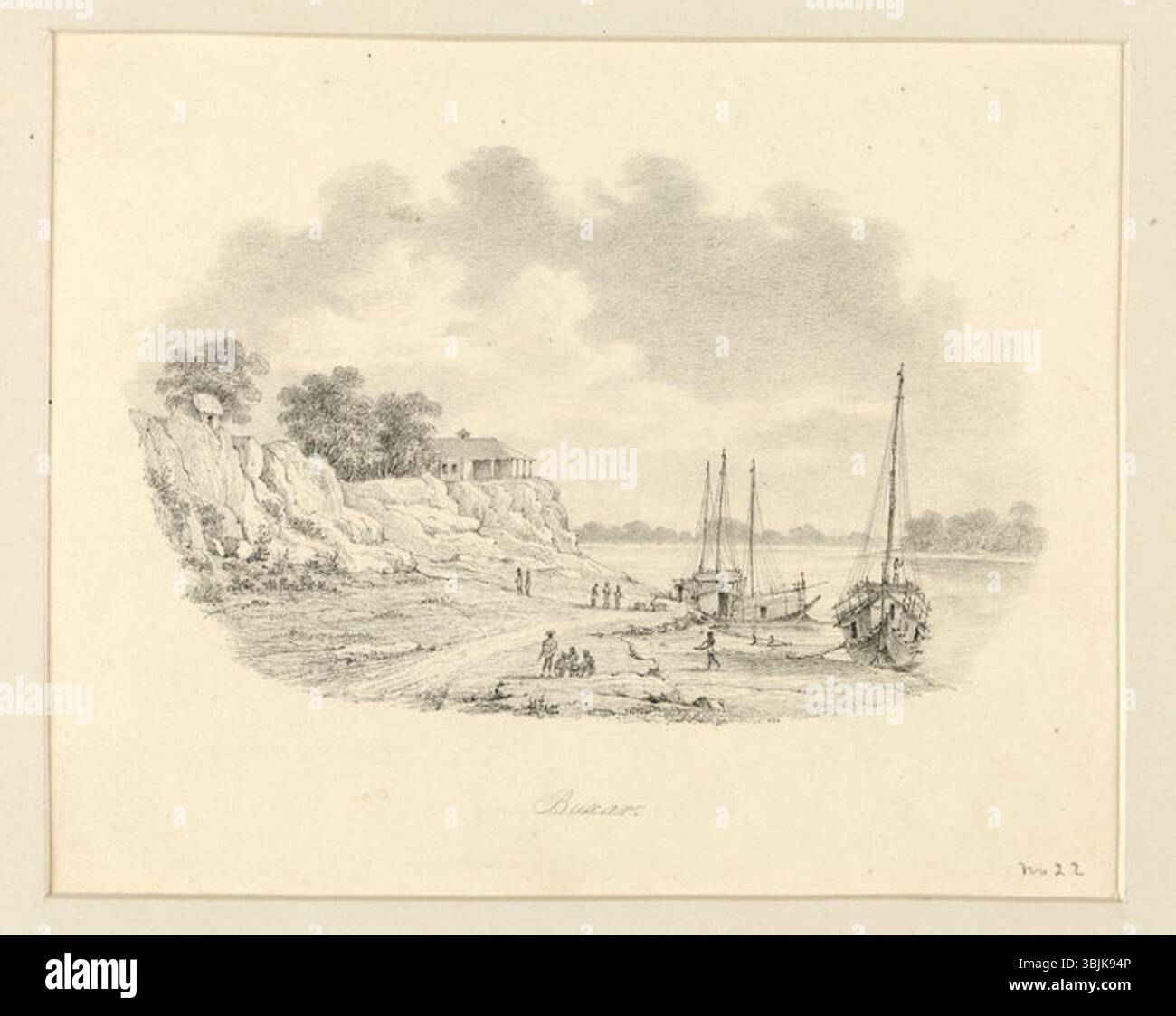 This pencil drawing by Captain Robert Smith, from his 'Pictorial ...