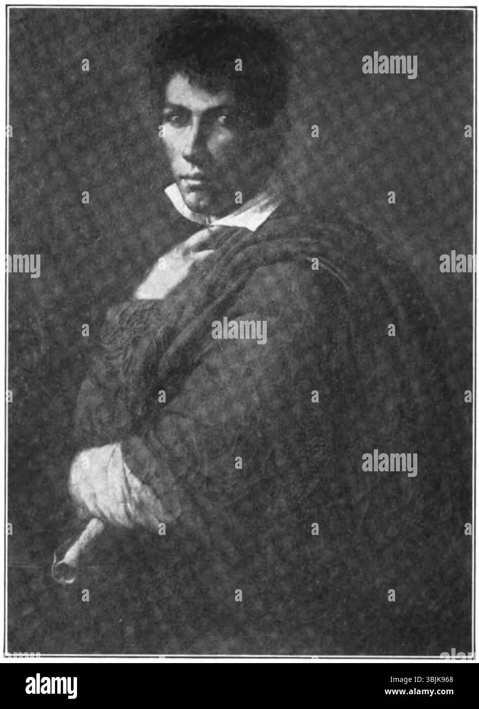 Self-portrait by Pietro Bonanni created before 1821, depicting the ...