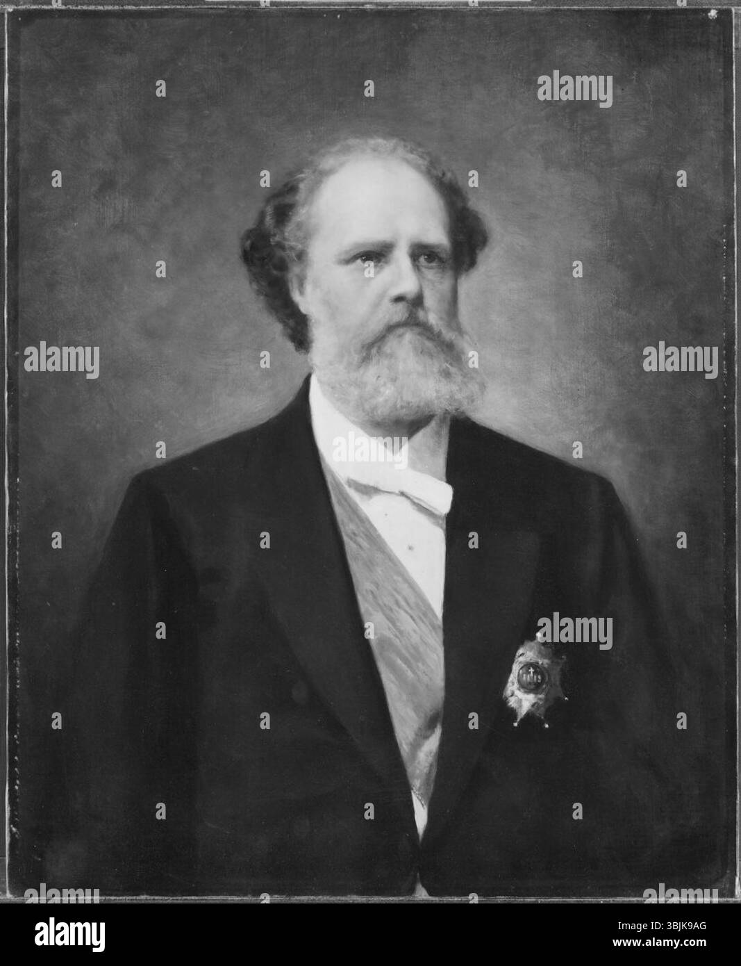 Emma Ekwall’s 1900 painting of Johan Gustaf Nils Samuel Åkerhielm, a ...