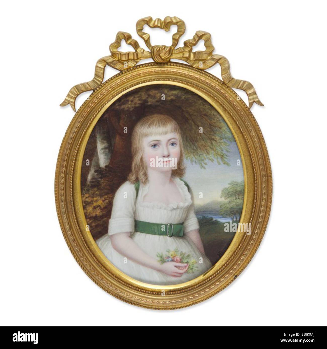 Henry Bone’s enamel on copper portrait of Miss Catherine Payton Fox ...