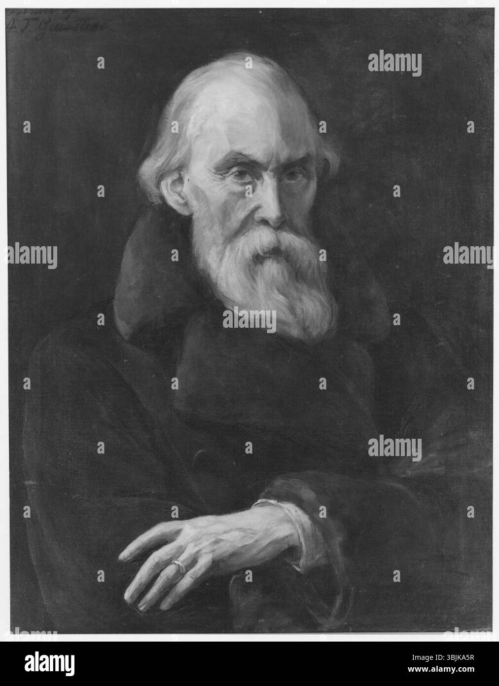 This portrait by Hildegard Thorell (1850–1930) depicts Albert Theodor ...