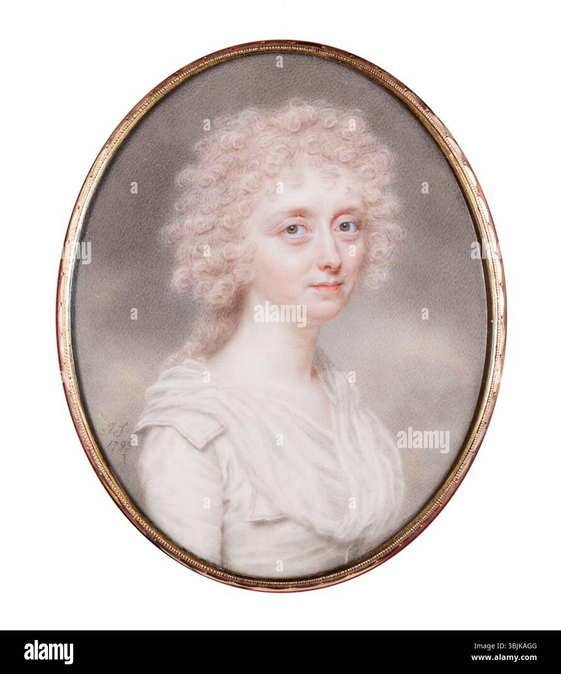 John Smart's watercolor miniature of Lady Mary Cornwallis (1769-1840 ...