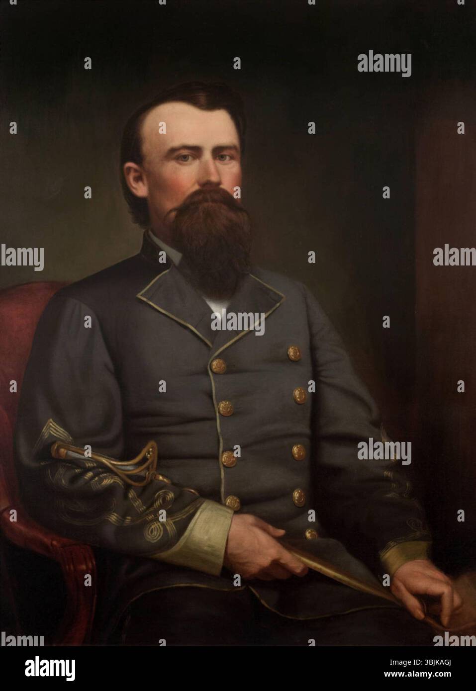 George Caleb Bingham’s portrait of General Joseph O. Shelby depicts the ...