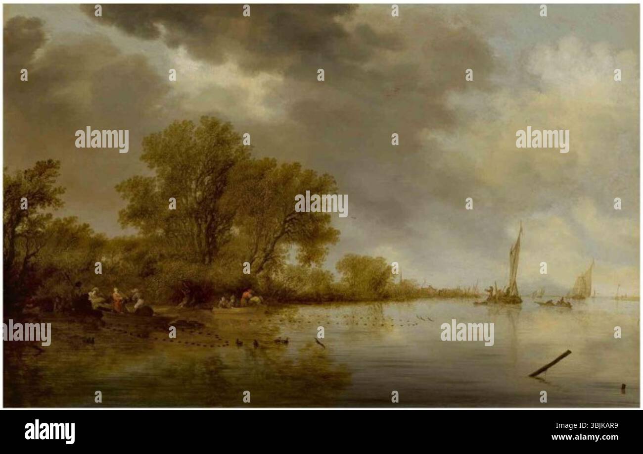 Detailed river scene Cut Out Stock Images & Pictures - Alamy