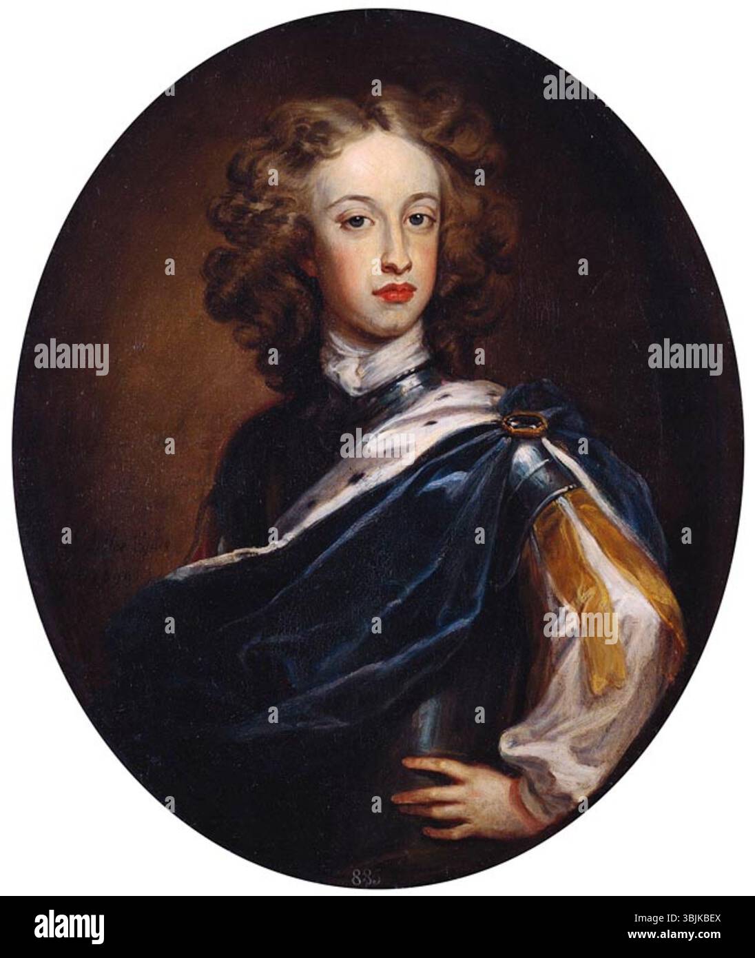 Sir Godfrey Kneller's 1699 portrait of William, Duke of Gloucester ...