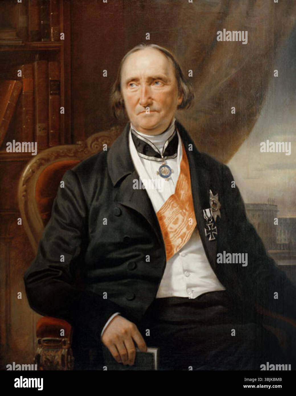 Franz Krüger’s portrait of Friedrich Carl von Savigny, painted in 1830 ...