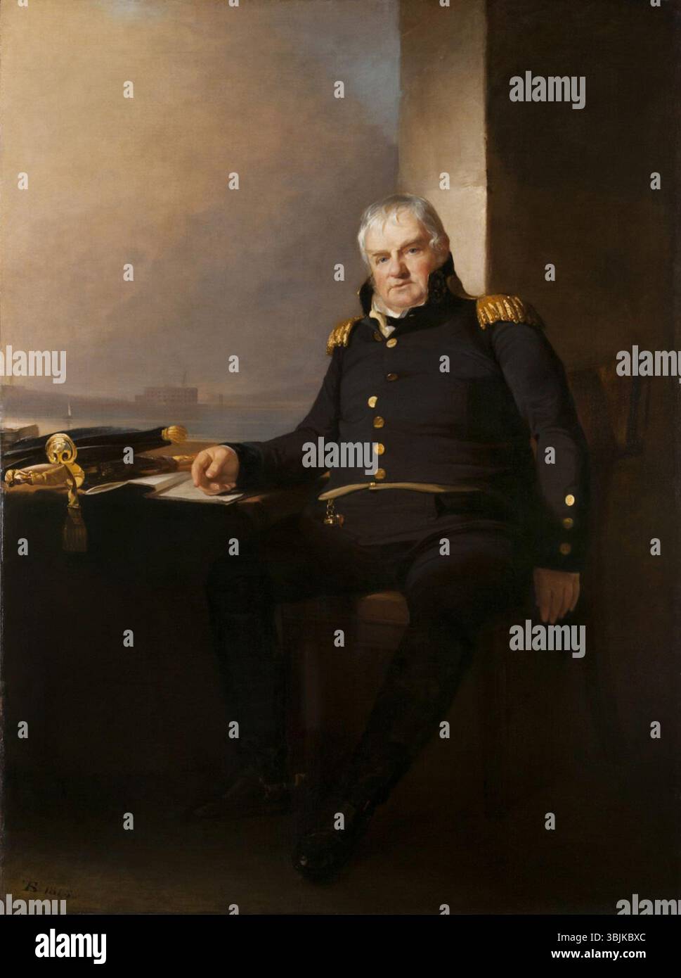 This portrait, painted by Thomas Sully in 1815, depicts Colonel ...