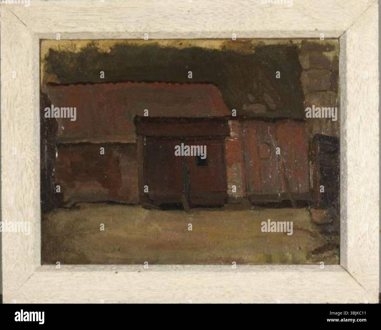 Piet Mondrian’s 'Barn Doors of a Brabant Farm Building' (1904) is an ...