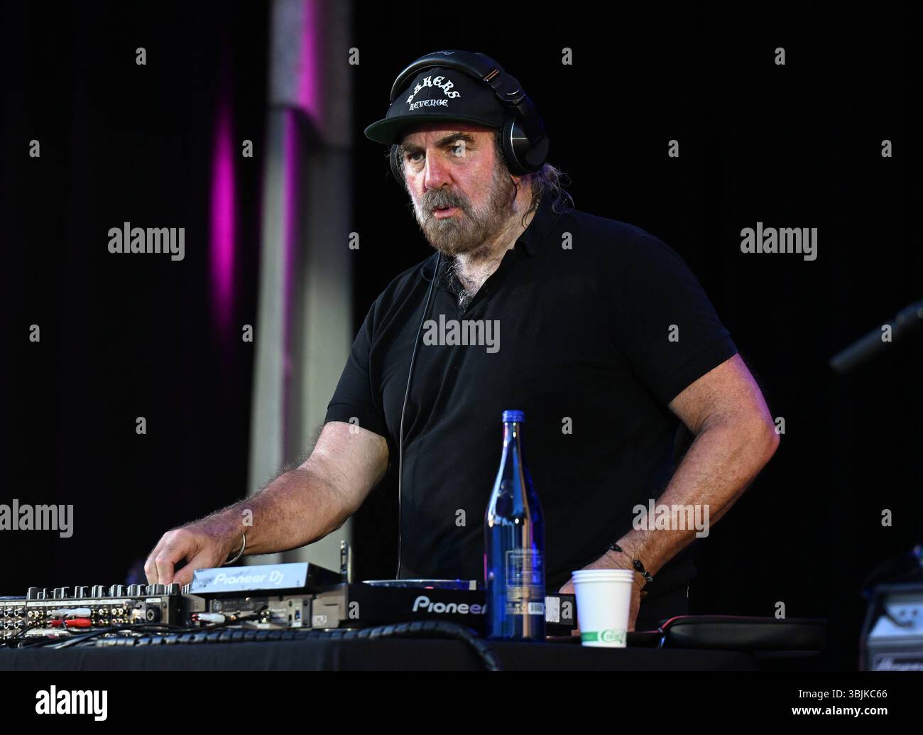 Miami Beach, FL, USA. 14th June, 2025. Arthur Baker American record ...
