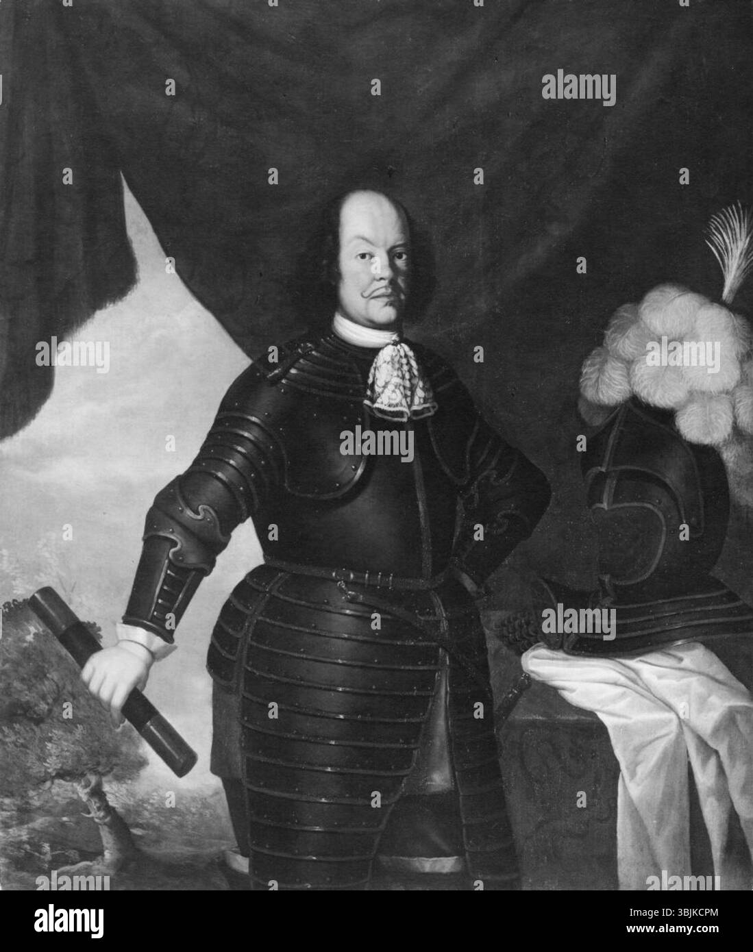 Salomon Duarte’s oil painting depicts Johan III, Duke of Anhalt-Zerbst ...