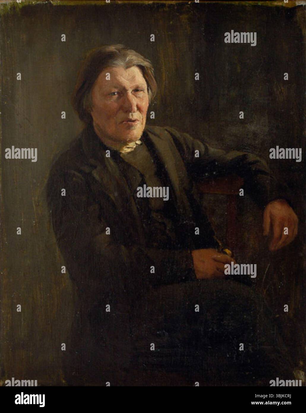 'Onu Paul piibuga' (Uncle Paul with a Pipe) by Paul Raud (1865–1930) is ...